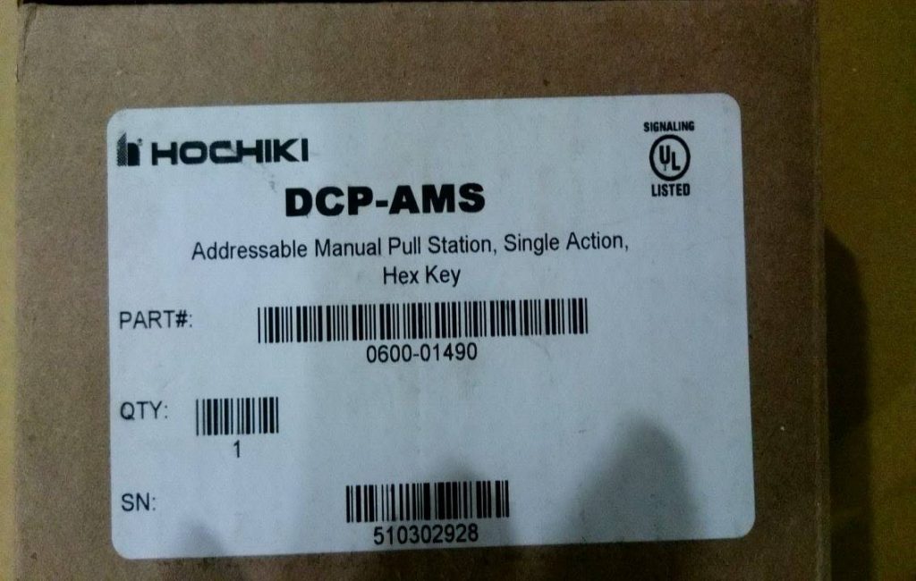 Nút nhấn báo cháy khẩn cấp địa chỉ DCP-AMS – Công ty Cổ phần thương mại dịch vụ công nghệ NEWTECH